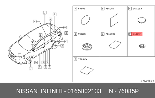 Genuine OE Plug Rubber 0165802133 , 01658-02133 | eBay.de