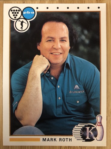 Mark Roth Rookie card 1990 Kingpins #80 PBA Bowling Hall of Fame Bowler ...