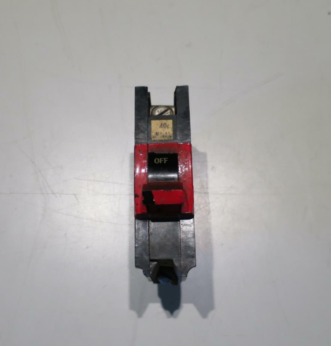 #2 Red FPE Stab-Lock NB 1 Pole 20A Circuit Breaker 1" | eBay