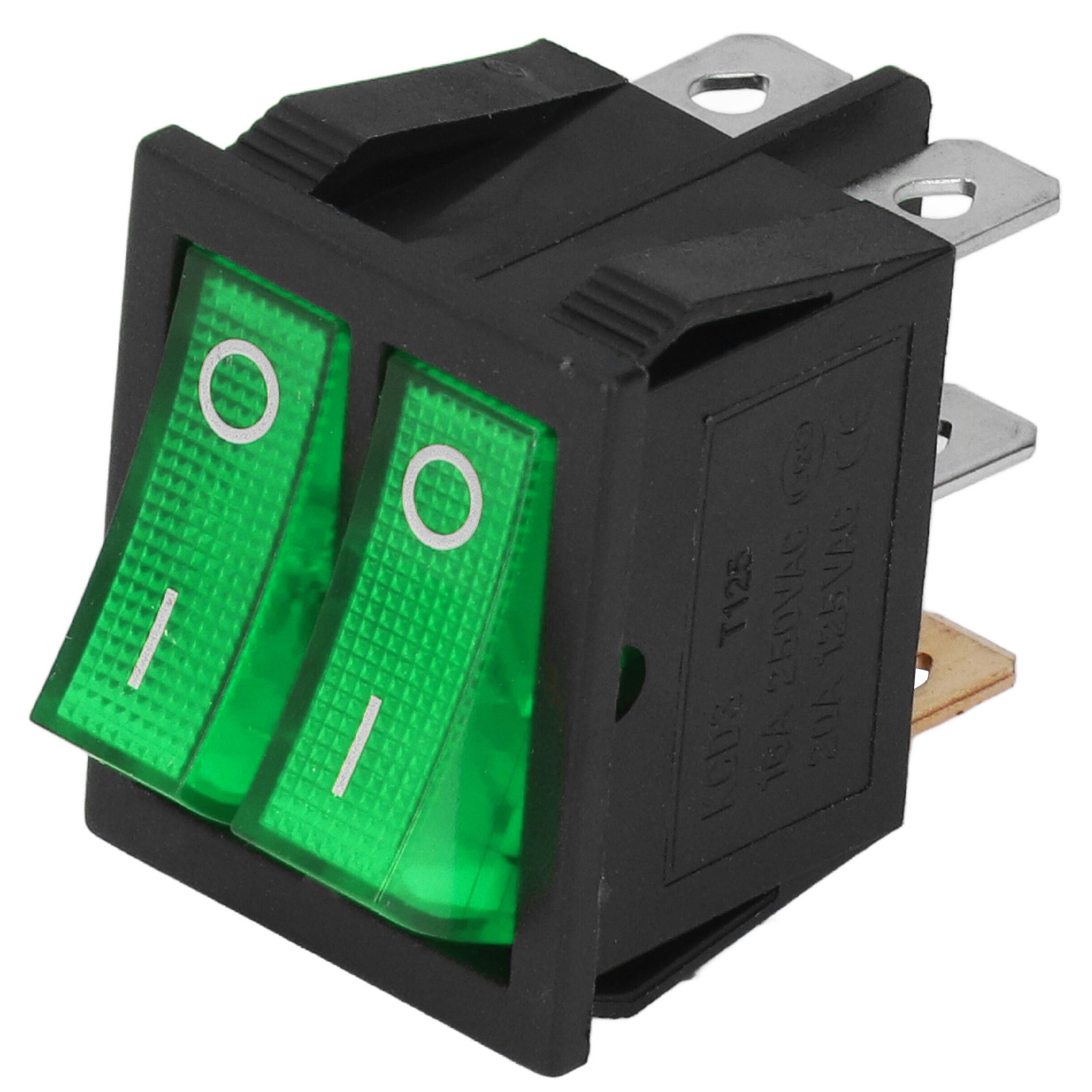 50Pcs On Off Rocker Boat Switch Electronic 6 Pin 2 Position 2 Level ...