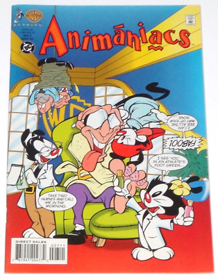 1995 ANIMANIACS #7 VF ISSUE DC COMIC BOOK WARNER BROS WB CARTOON YAKKO ...