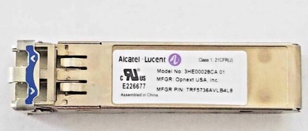 Alcatel-Lucent 3he00028ca 1000base-lx SFP Transceiver Ipuibdldaa for sale online | eBay