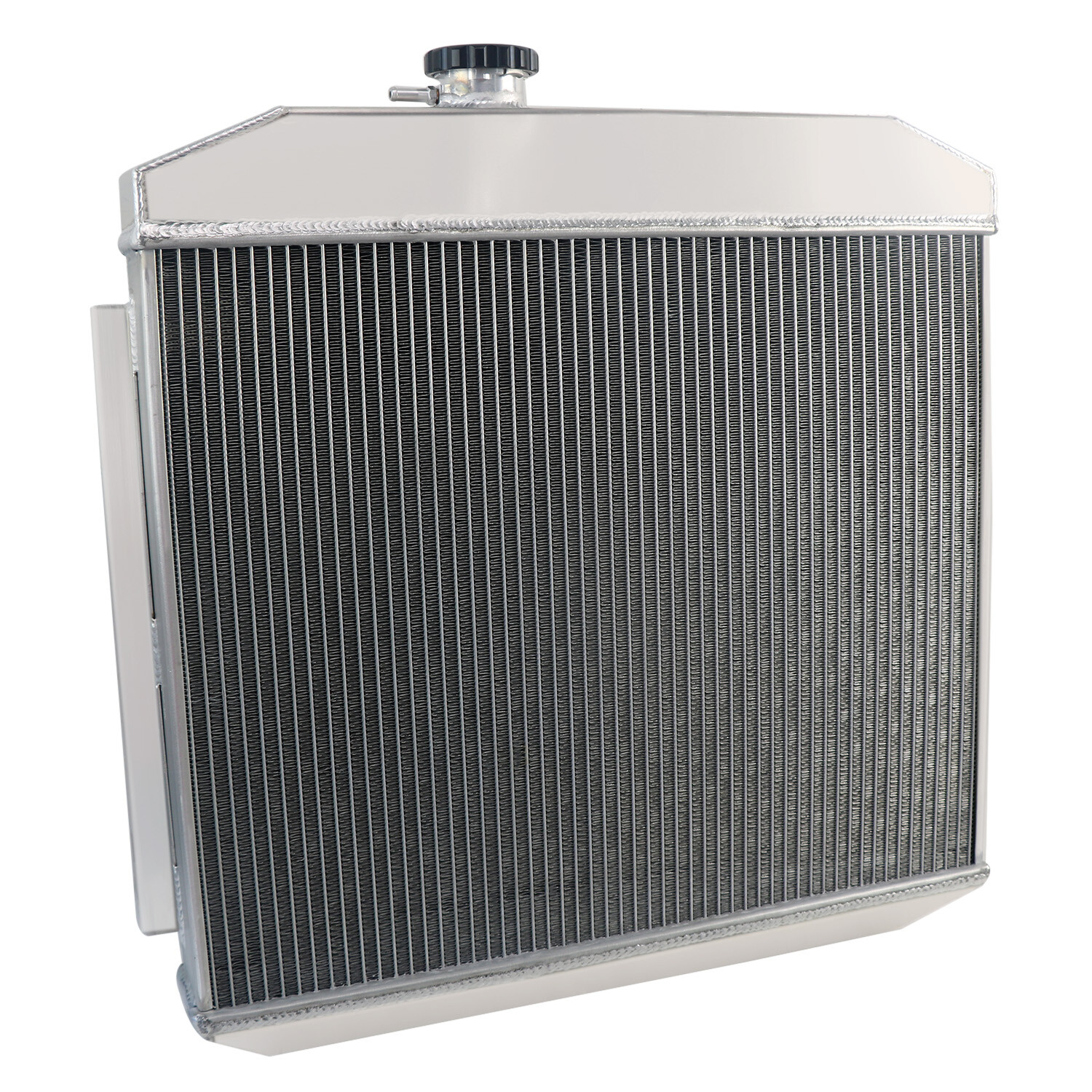 3 ROW Aluminum Radiator For 1955 1956 1957 Chevrolet Bel Air Nomad Del ...