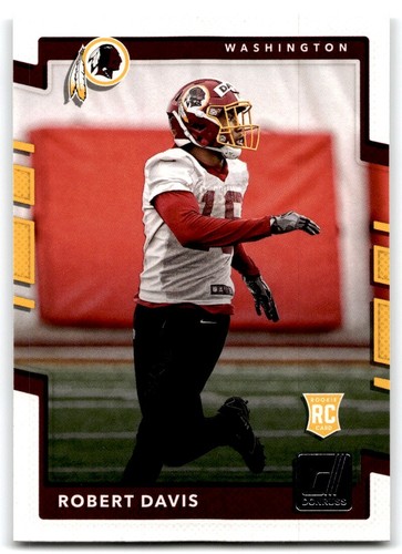 2017 DONRUSS ROBERT DAVIS RC WASHINGTON REDSKINS #367 | eBay