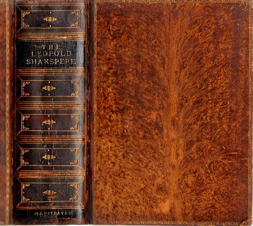 Leopold Shakespeare, Fine Tree Calf Binding Victorian Gift Edition ...