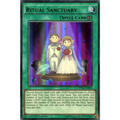 Ritual Sanctuary DPDG-EN019 Yu-Gi-Oh! Card Ultra Rare 1st Edition | eBay UK