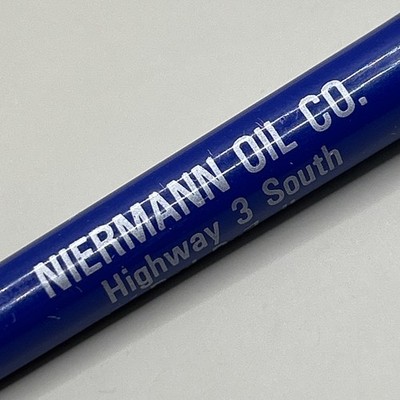 VTG Ballpoint Pen NIERMANN OIL CO. Red Bud Illinois | eBay