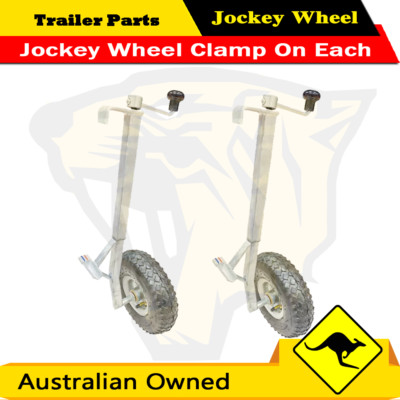10" Pneumatic Boat Jockey Tinnie Wheels Mover Wheel Galvanisedx2 | eBay ...