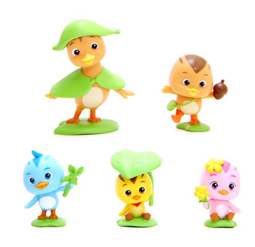 KATURI Family Figure 5 PC Set Bobby Duri Jack Chip Mom Genuine Korea ...