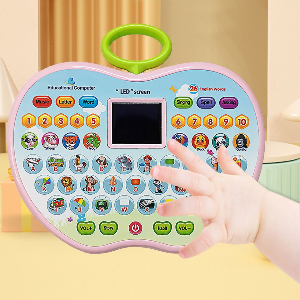 NEW Kids Learning Tablet Toy Inteligence Tablet Machine Toys Birthday ...