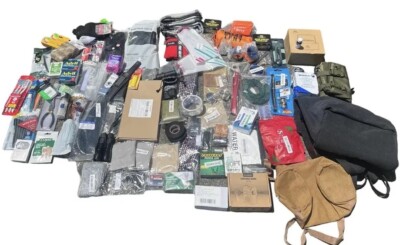 EXTREME Emergency Survival Kit BUG OUT BAG 3 DAYS OF FOOD- OVER 100 ...