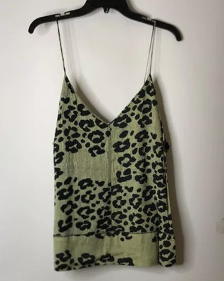 Calvin Klein XL Spaghetti Strap Animal Print Tank Top Plus Size | eBay