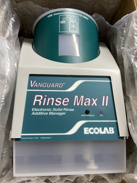 Ecolab 92181494 Rinse Max II Vanguard Electronic Solid Rinse Additive ...