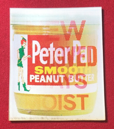 Vari-Vue Peter Pan Peanut Butter Advertising Flicker Lenticular Motion ...