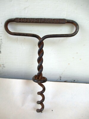 Vintage Beehive Brandy Crock Screw Metal Bottle Can Opener France ...