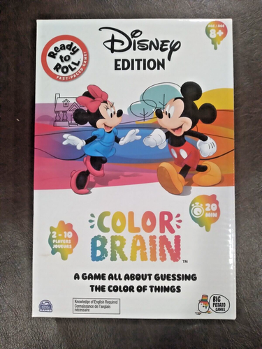 Sealed New Disney Edition / Color Brain Game / Ready To Roll (2 To 10 ...