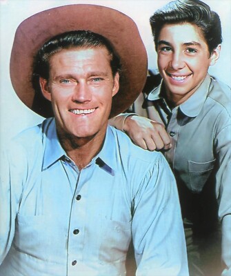 RARE STILL CHUCK CONNORS THE RIFLEMAN COLOR WITH CO STAR | eBay