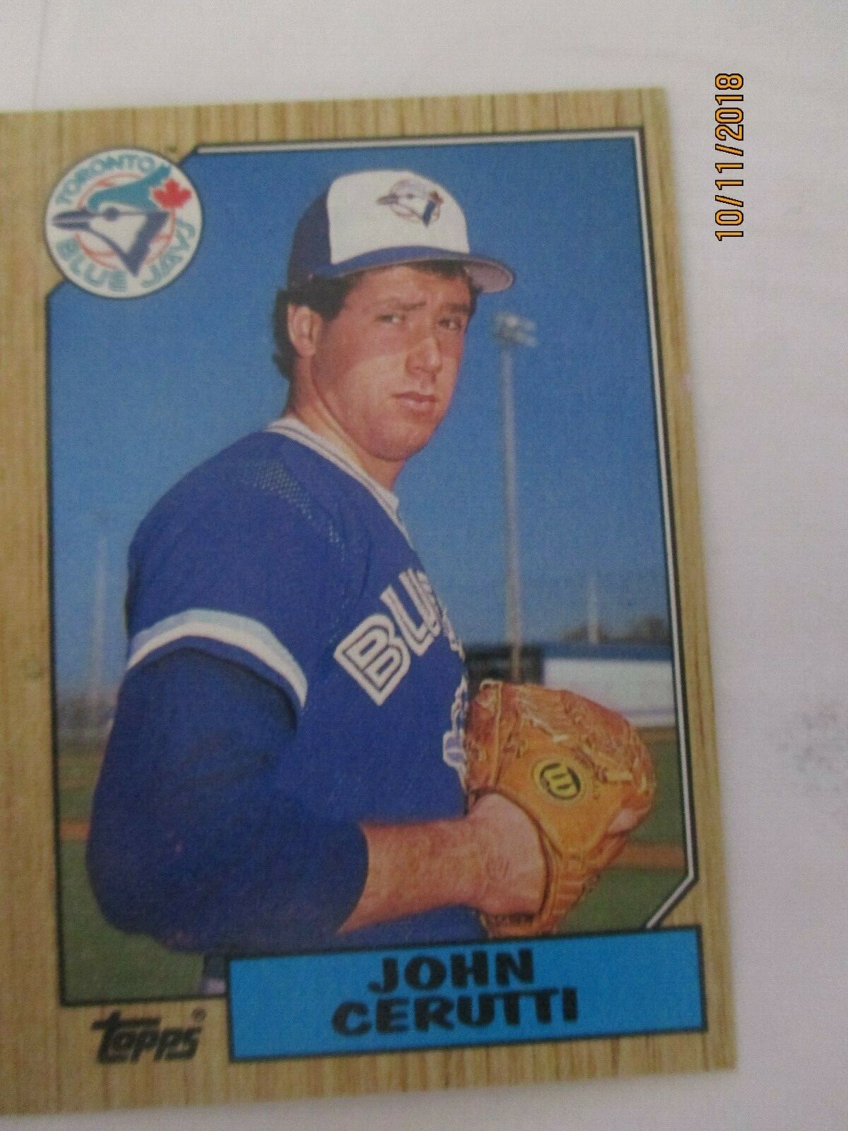 1987 Topps - John Cerutti #557 (RC) for sale online | eBay