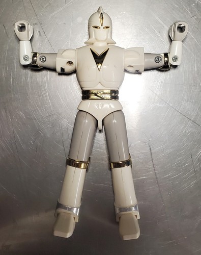 BANDAI 1995 1996 MIGHTY MORPHIN POWER RANGERS WHITE BATTLE BORG | eBay