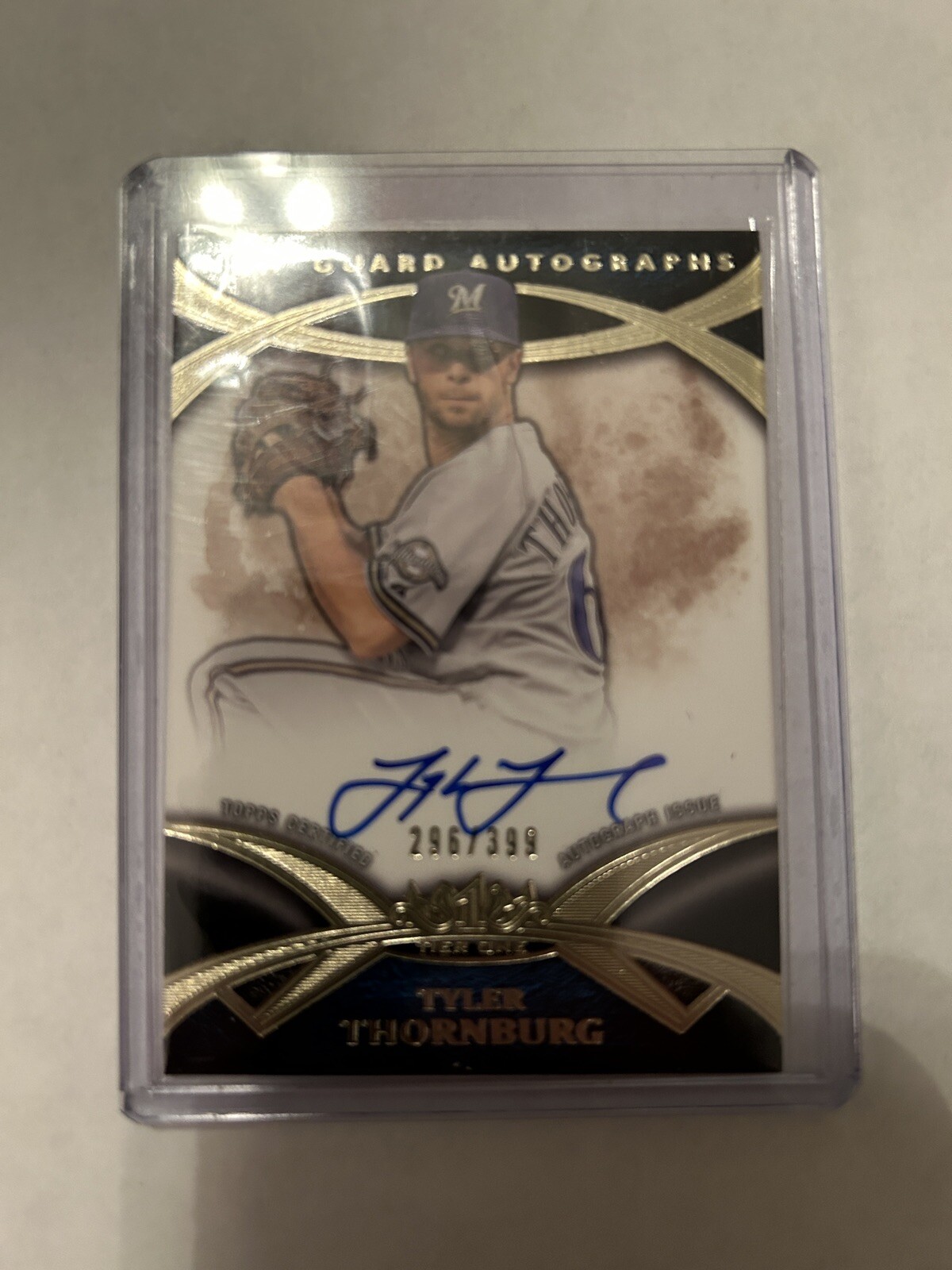 2014+Topps+Tier+One+-+New+Guard+Autographs+%23NGA-TTO+Tyler+Thornburg+ ...
