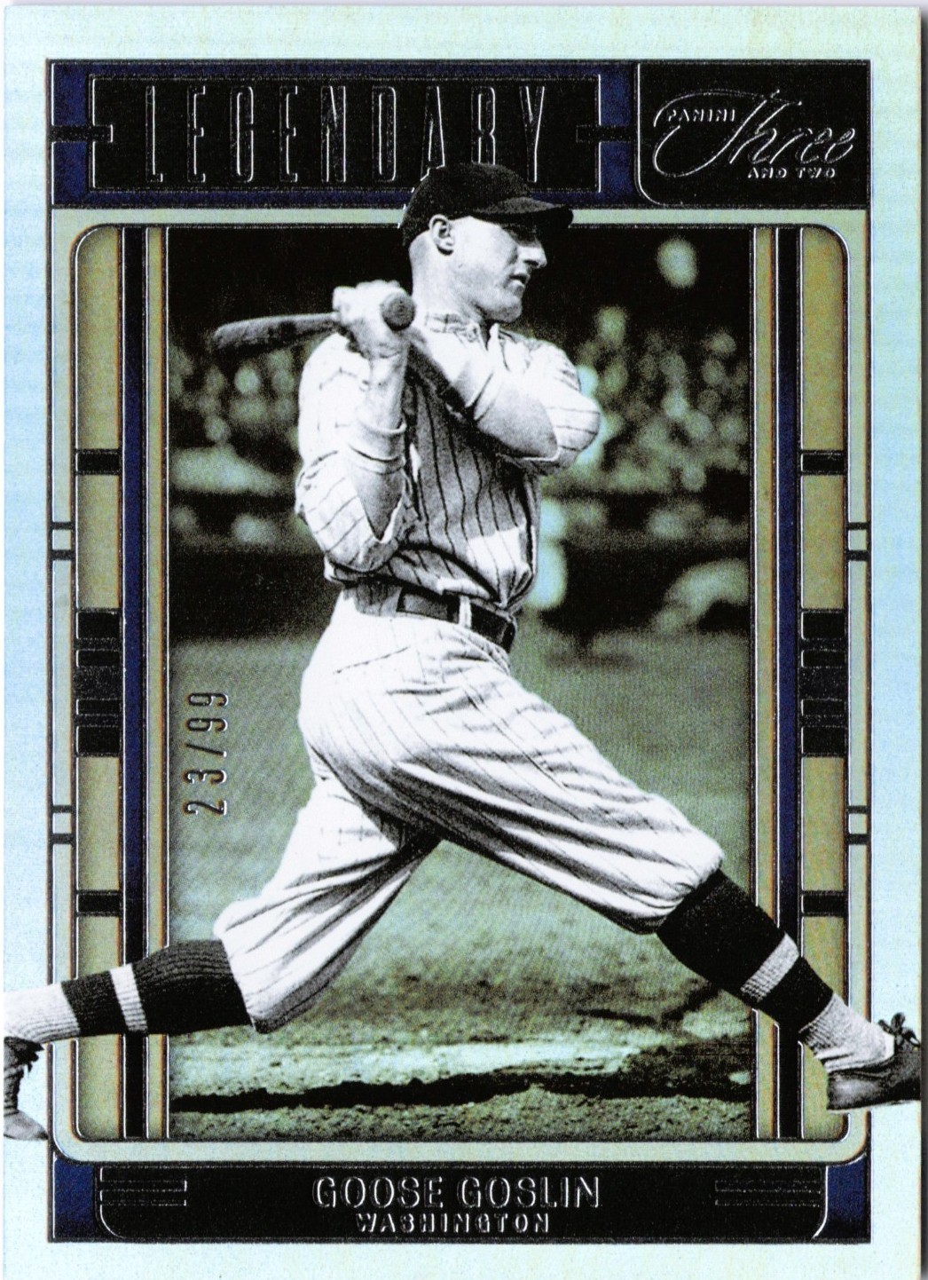2025 Panini Three and Two - Legendary Goose Goslin #L-GGN /99 for sale ...