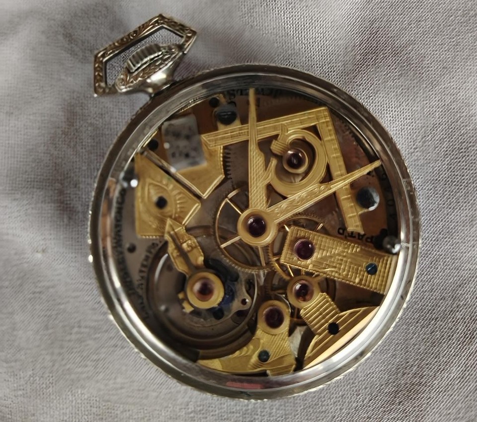 Extremely rare Dudley Antique Masonic Pocket Watch 12s, model 2 | eBay