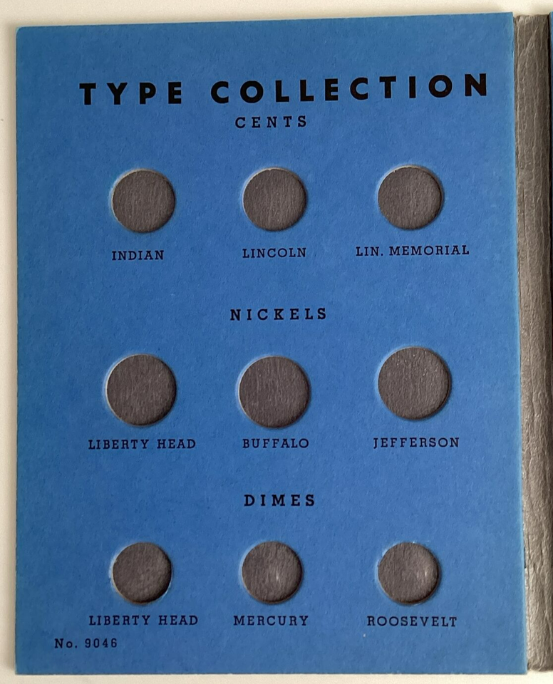 Whitman Coin Collecting Folders - New / Old Stock - Type Collection ...