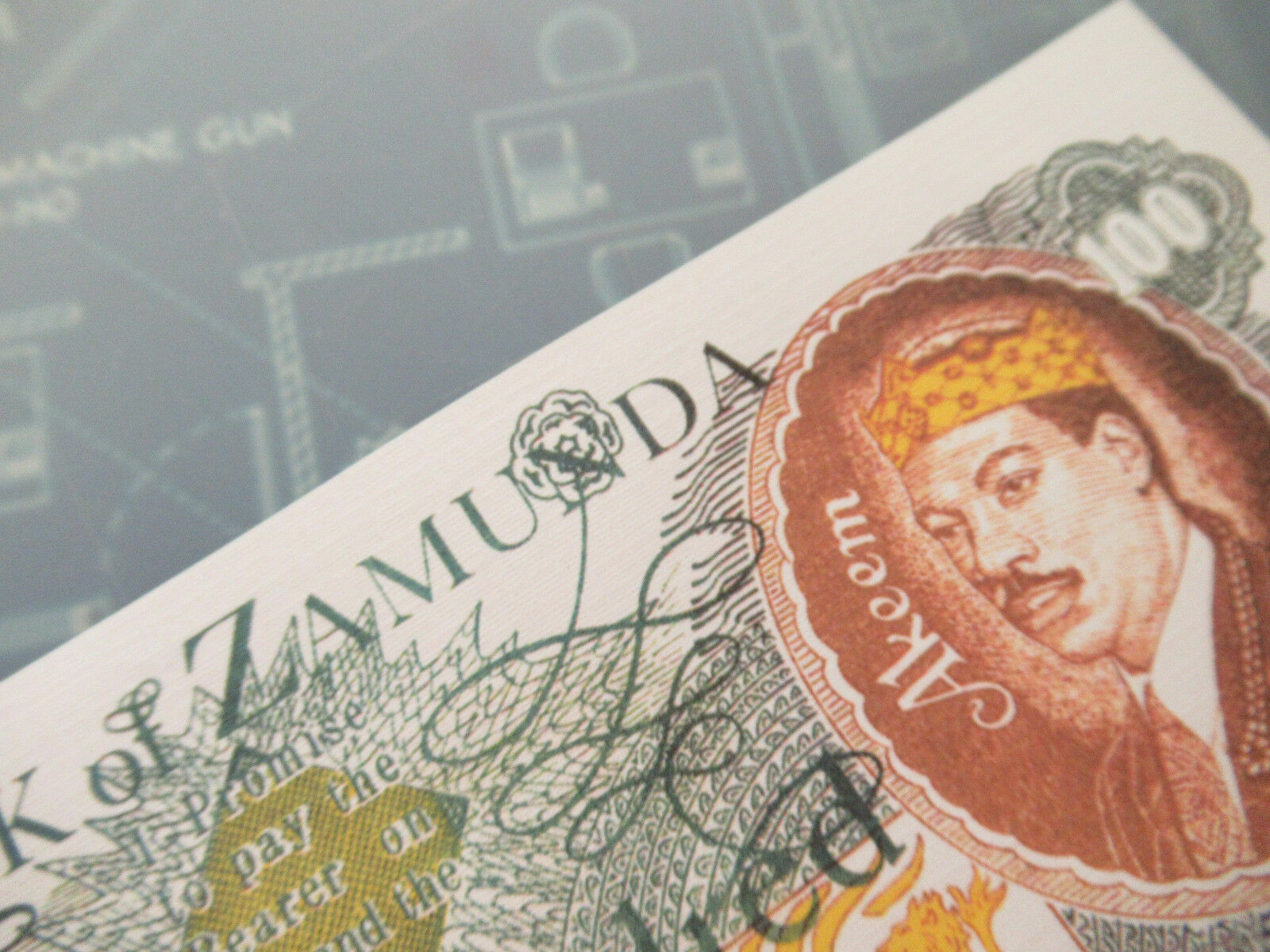 Coming to America Zamunda NOVELTY Bill MovieProp Eddie Murphy NOT REAL ...