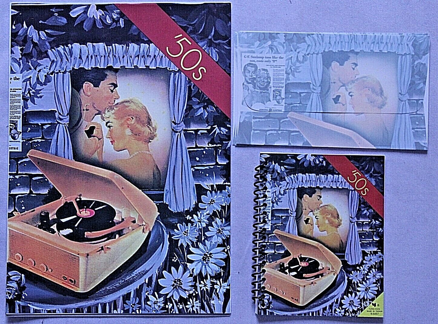 Vintage 50's Style Scented Writing Paper, Envelopes & Note Book | eBay ...