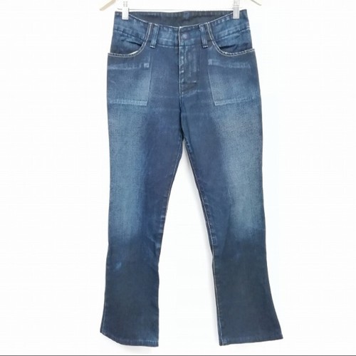 Levi's Fu Denim Jeans Pants Boot Cut 29" Indigo Blue Used ...