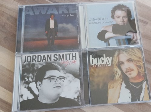 4 CD Lot Jordan Smith Clay Aiken Josh Groban Bucky Covington Excellent ...