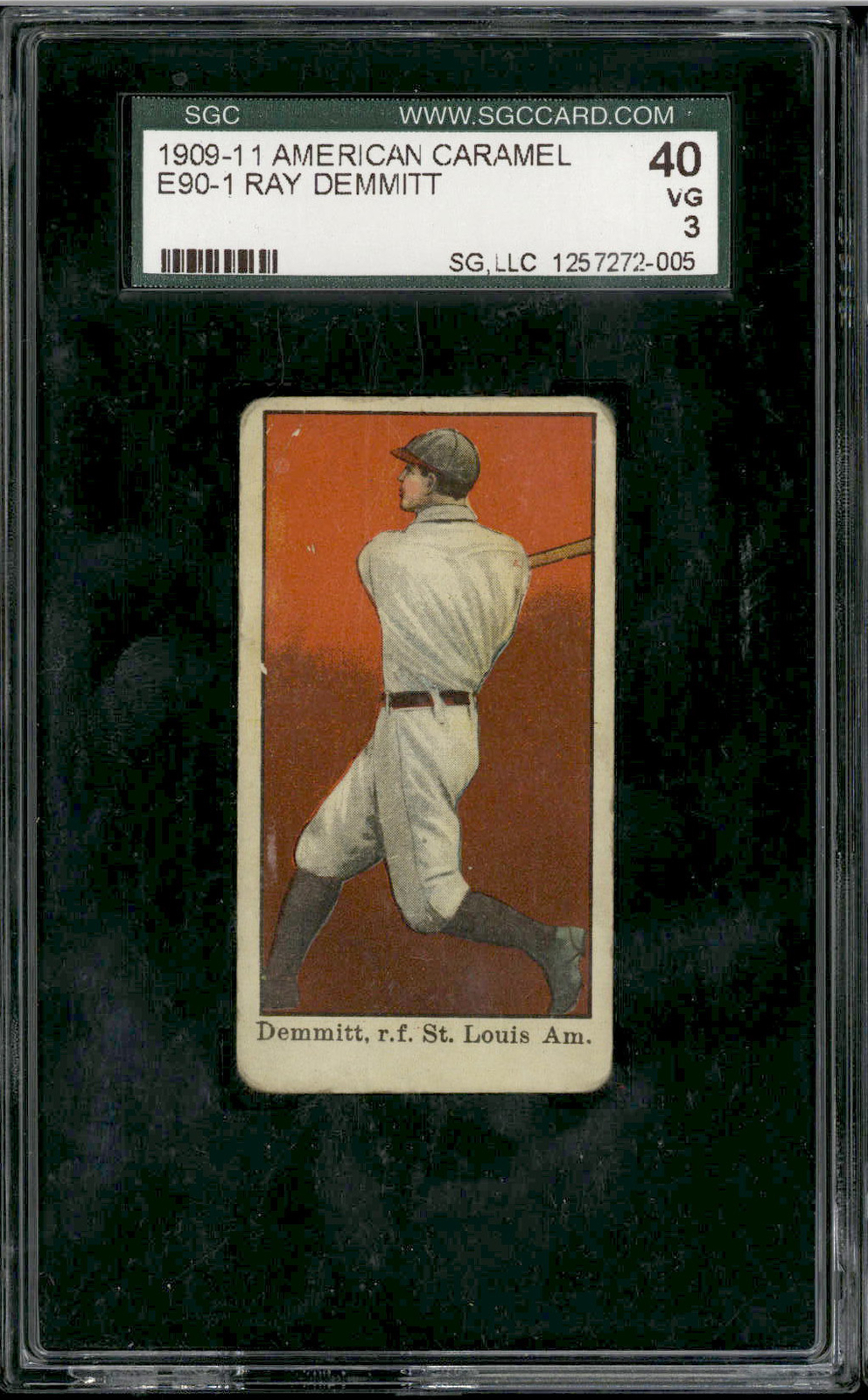 1909 E90-1 American Caramel Ray Demmitt - SGC 40 | eBay