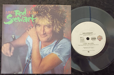 7" 45 RPM SINGLE Rod Stewart - Lost In You | eBay