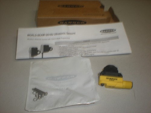 Banner Engineering PQS18UPAQ8 Ultrasonic Proximity Switch - NIB | eBay
