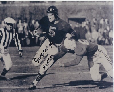 George McAfee W/ HOF 66 #0 8x10 Signed Photo w/ COA Chicago Bears - | eBay
