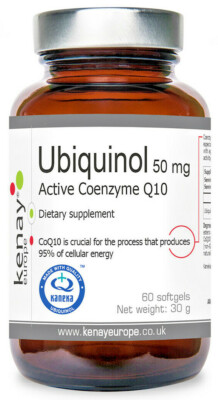 UBIQUINOLO KANEKA QH COENZIMA Q10 50MG, 60 SOFTGELS | eBay