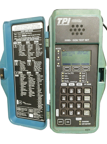 TPI TELE-PATH MODEL 550B+Utility ISDN TEST SET W/ COVER | eBay