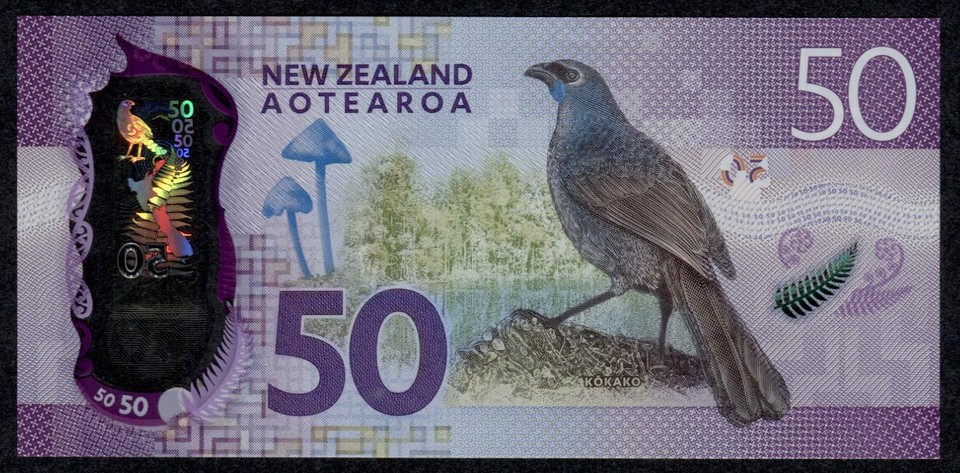New Zealand - $50 Polymer Note - Wheeler - AQ16 719000 | eBay