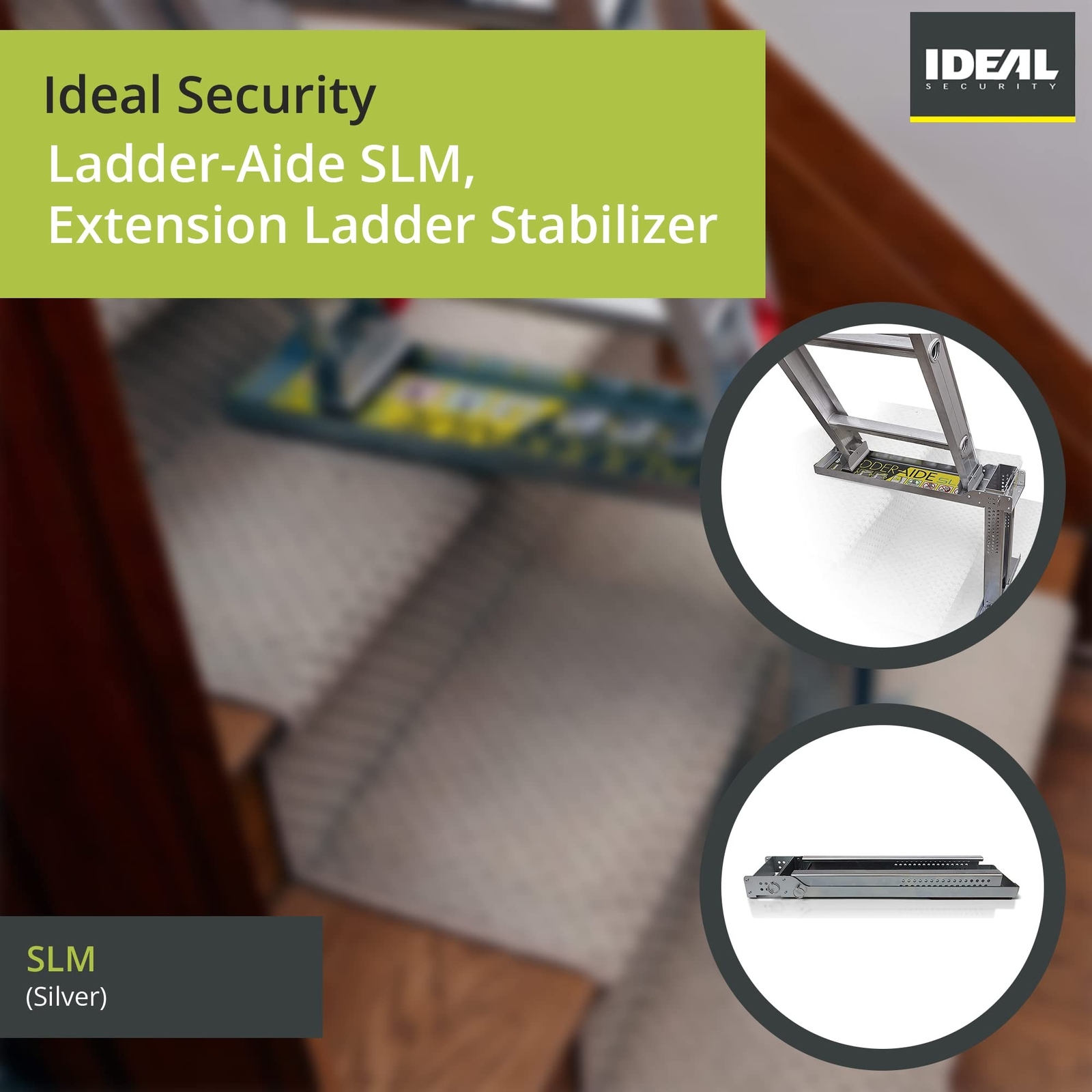 Ideal Security Ladder-Aide SLM, Ladder Leveler for Single and Extension ...