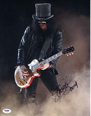 Slash Guns N Roses Autographed Signed 11x14 Photo Certified Authentic ...