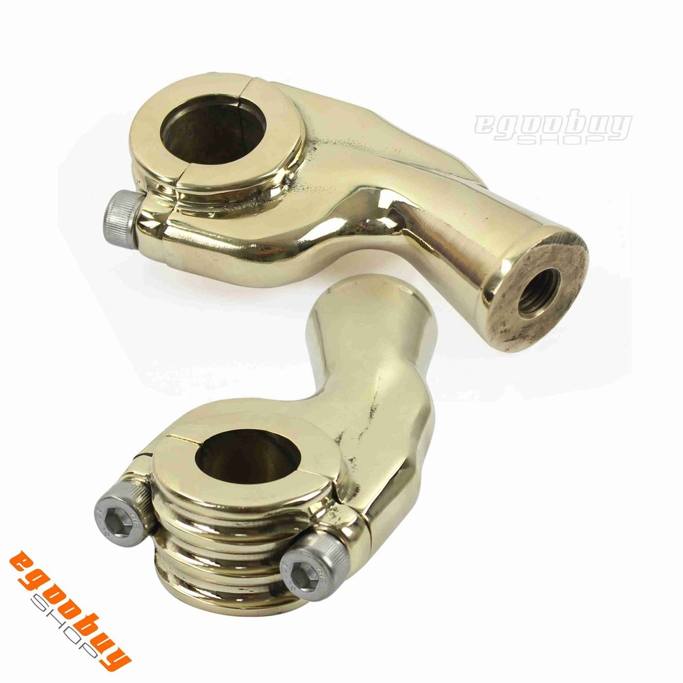 7/8" Motorcycle Handlebar Riser For Harley Dyna Cafe Racer Bobber ...