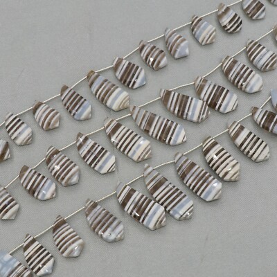 8" Strand Excellent Boulder Opal Mango Shape Faceted Fancy Loose ...