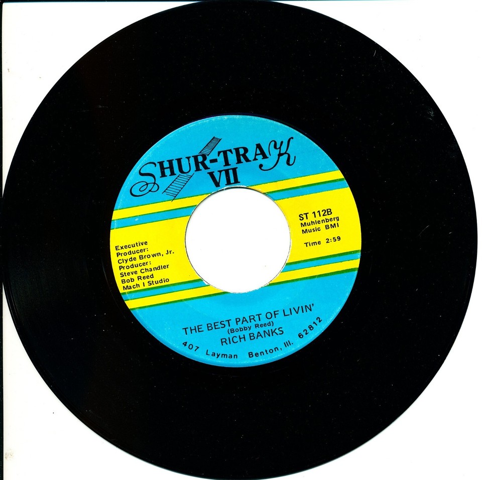 RICH BANKS Obscure Benton Illinois R-Billy SHUR-TRAK VII 112 Diggin Out ...