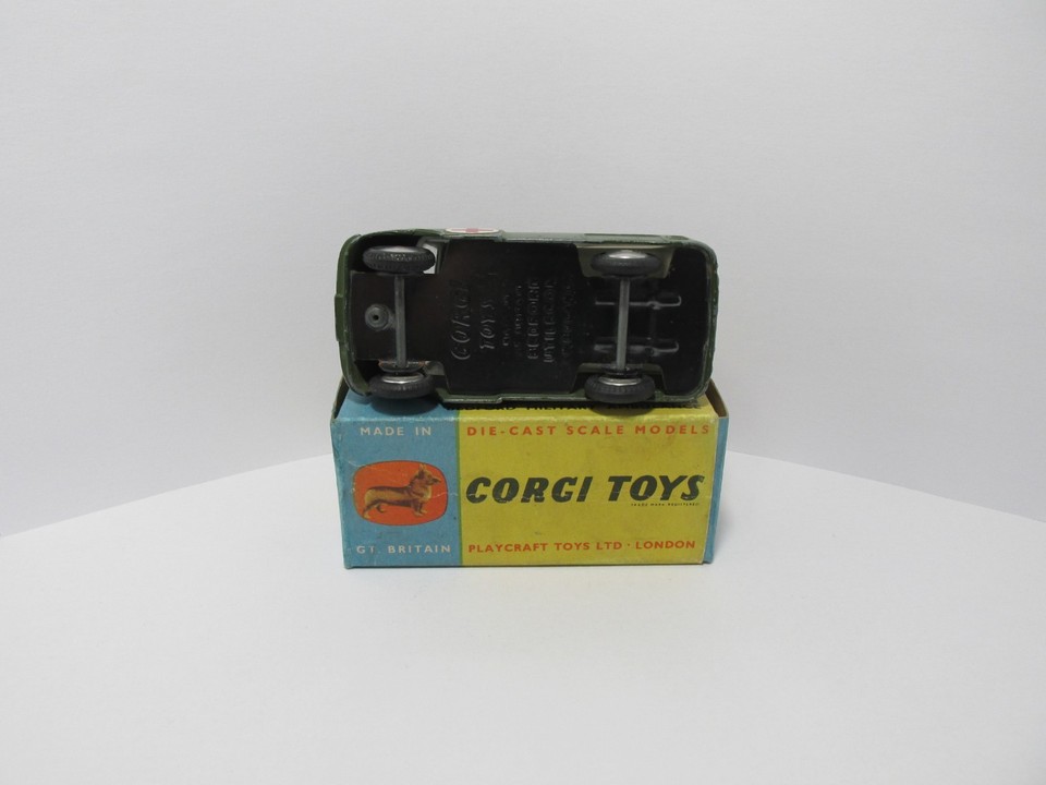 Corgi Toys 414 Bedford Military Ambulance With Original Box.Lovely.UK ...