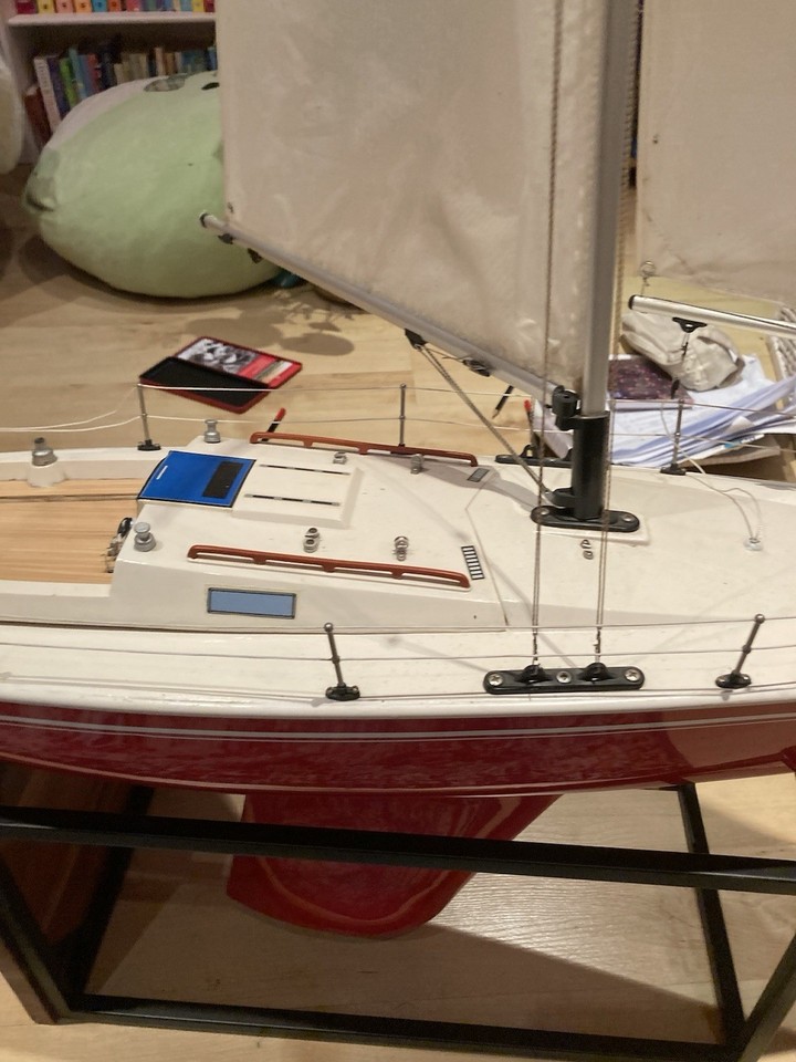 Kyosho Fairwind Radio Controlled Scale Model Yacht | eBay UK