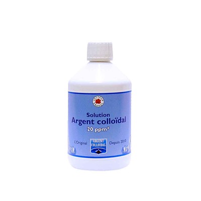 Argent ColloÏdal 20 ppm - 500 ml - Vecteur Energy | eBay