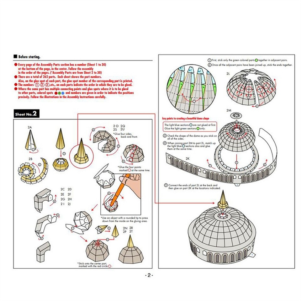 DIY Building 3D Paper Model Kits Durable For Collectors and Enthusiasts ...