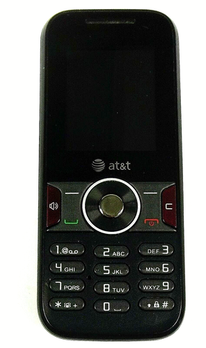 Huawei U2800 / U2800A - Black ( AT&T ) Cellular Candybar Phone ...