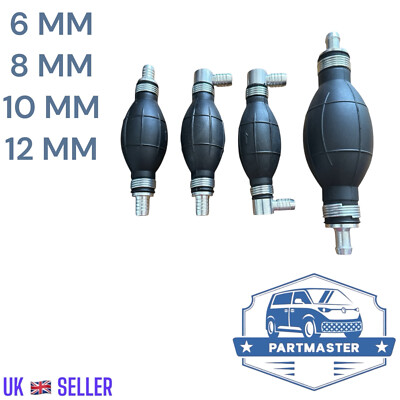 FUEL PRIMER BULB HAND PUMP 6-8-10-12-15 MM DIESEL PRIMING TOOL FOR ALL ...