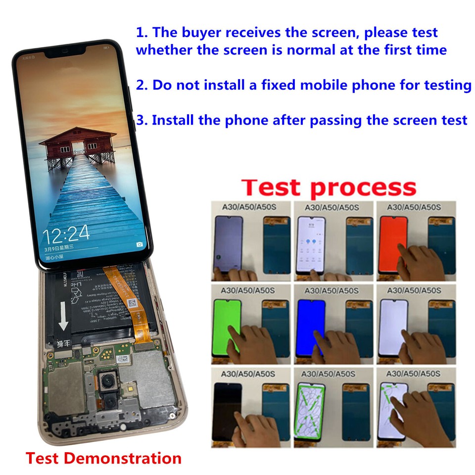 For Tecno Camon 16 Premier CE9 CD6j LCD Display Touch Screen Digitizer ...